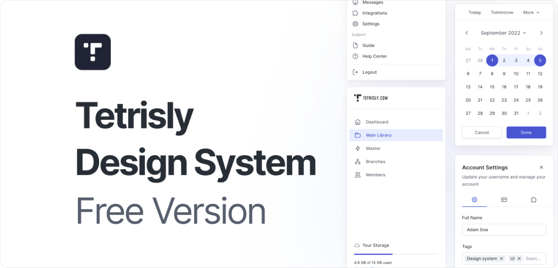 Tetrisly Design System